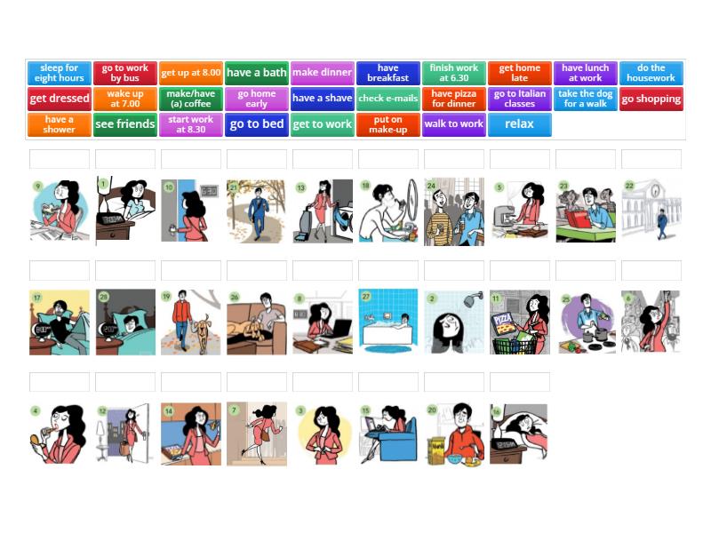 Daily routine NEF - Match up