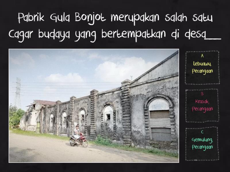 Pabrik Gula Bonjot - Quiz