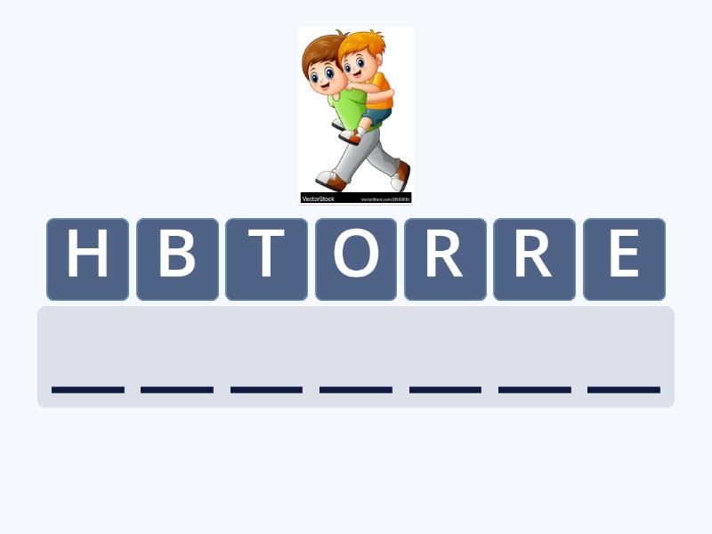 Unit 1. FAMILY - Anagrama