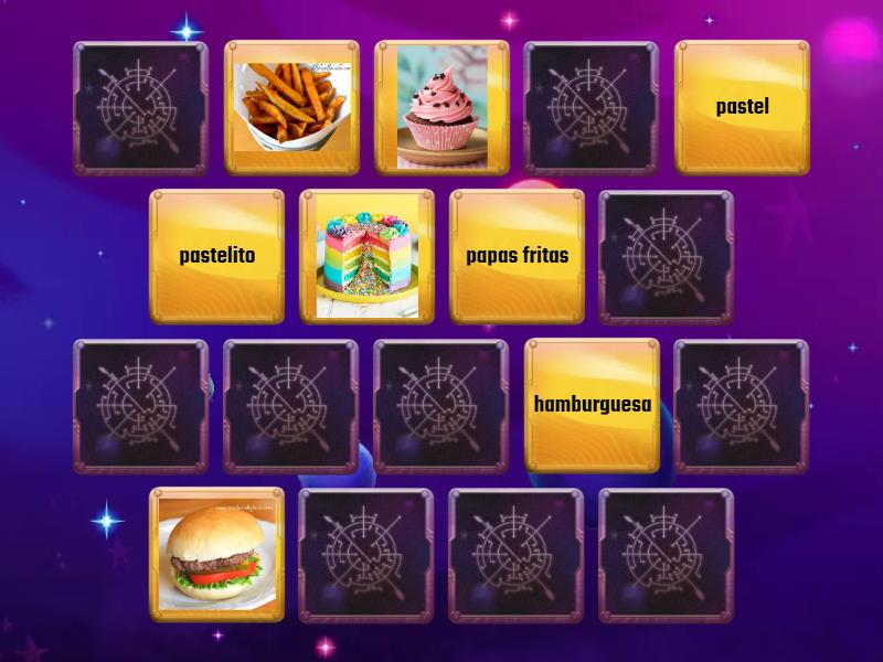 Comida y Bebdias 2nd - Matching pairs