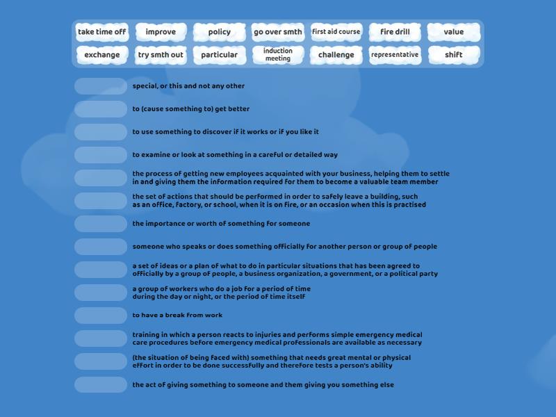 Roadmap B1+. Unit 2A/2B - Match up