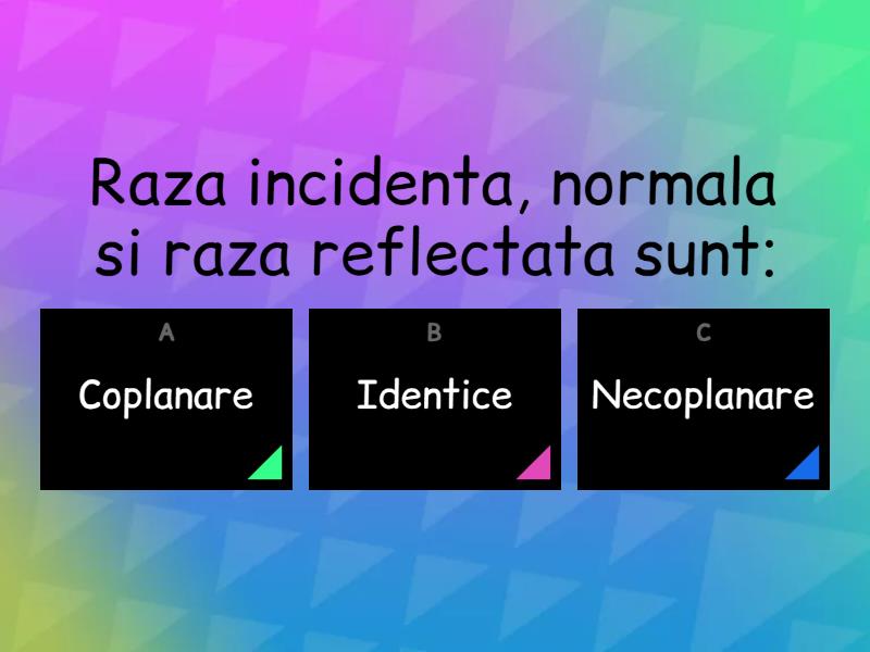 Fizica Optica - Cuestionario