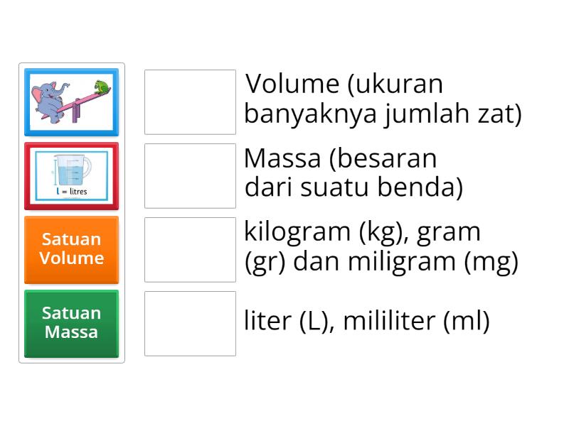 MASSA DAN VOLUME SD - Match up