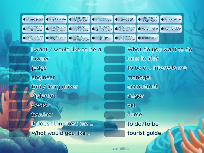 Year 9 French Red Module 3 List 1 - Match up
