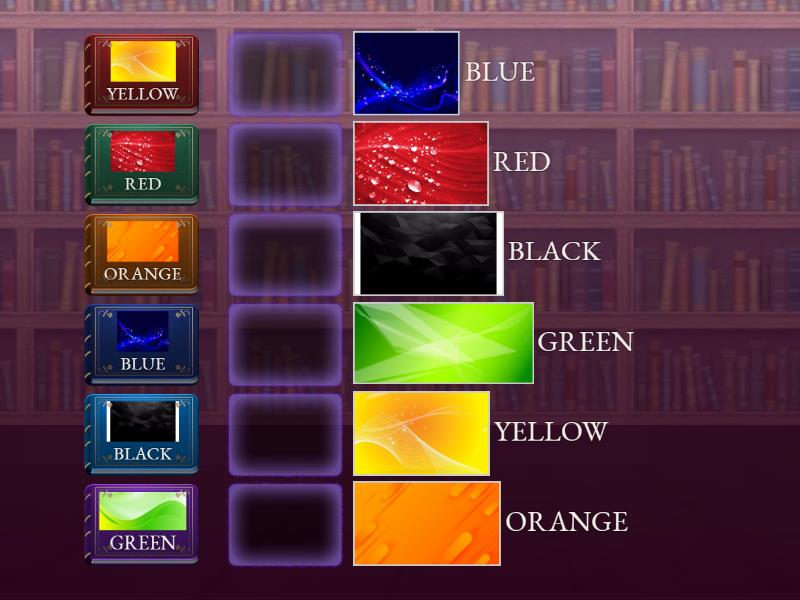 COLORS - Une las parejas