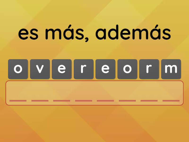 Conjunctive Adverbs - Anagram