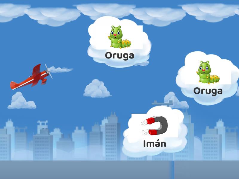 Reconociendo las Vocales - Avión