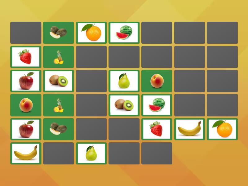Fruta Matching Pairs