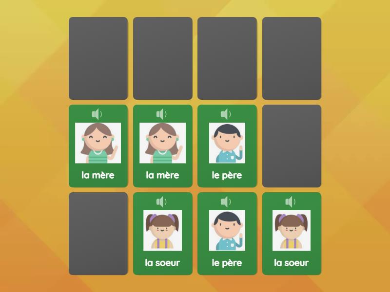 La Famille K1 - Matching pairs