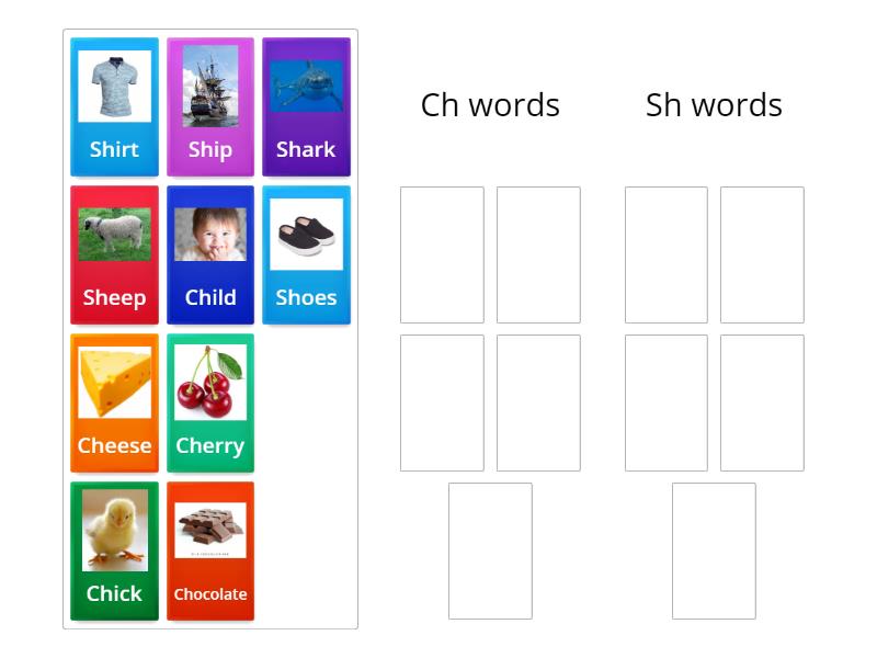 ch &sh - Group sort