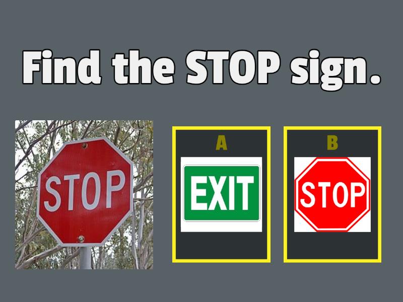 Safety Signs - Quiz