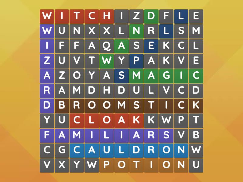 Magic - Wordsearch