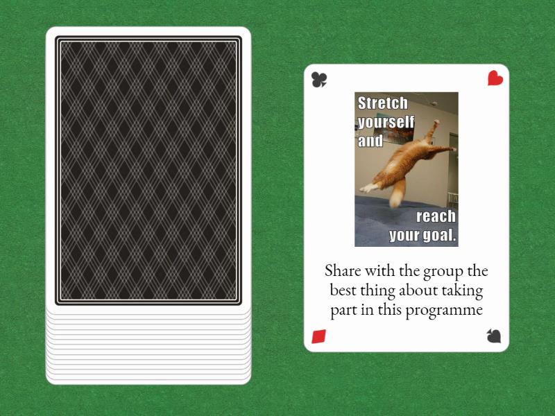 Stretch Panic Comfort zone - Random cards