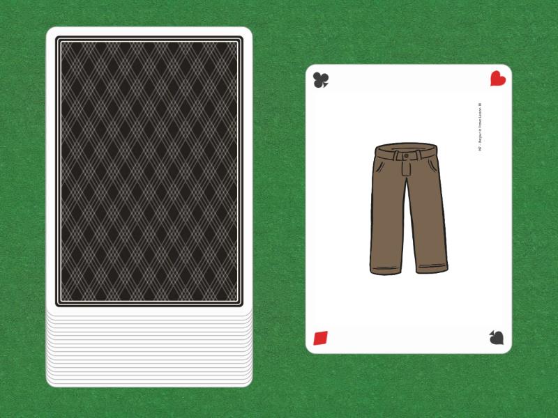 Clothes - Speaking cards