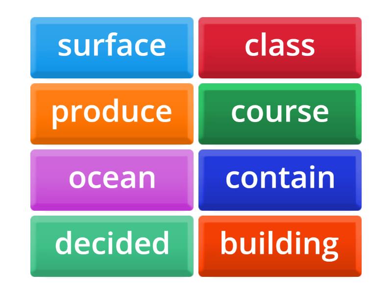 Unit 18 - LAST READING WORDS! - Flip tiles