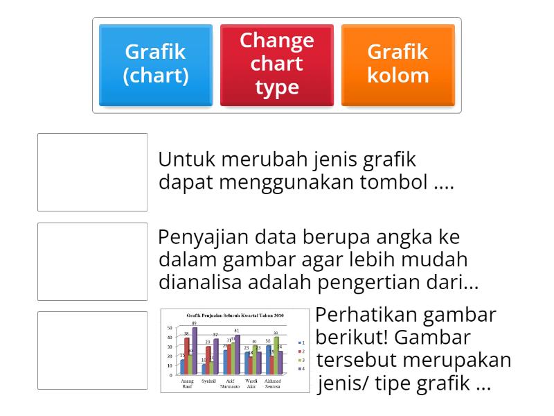 Pop Up Quiz 58 - Match up