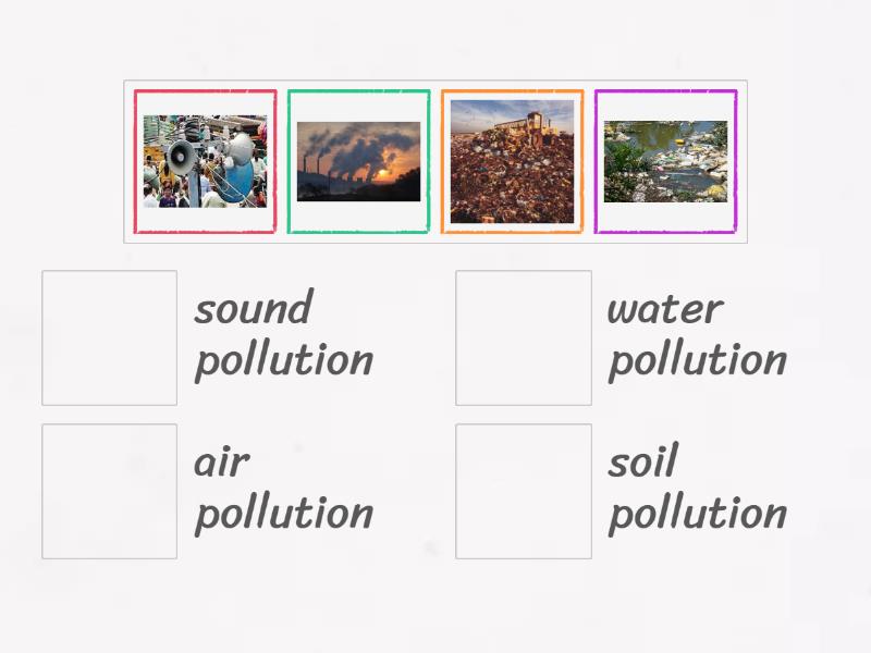 Pollution - Match up