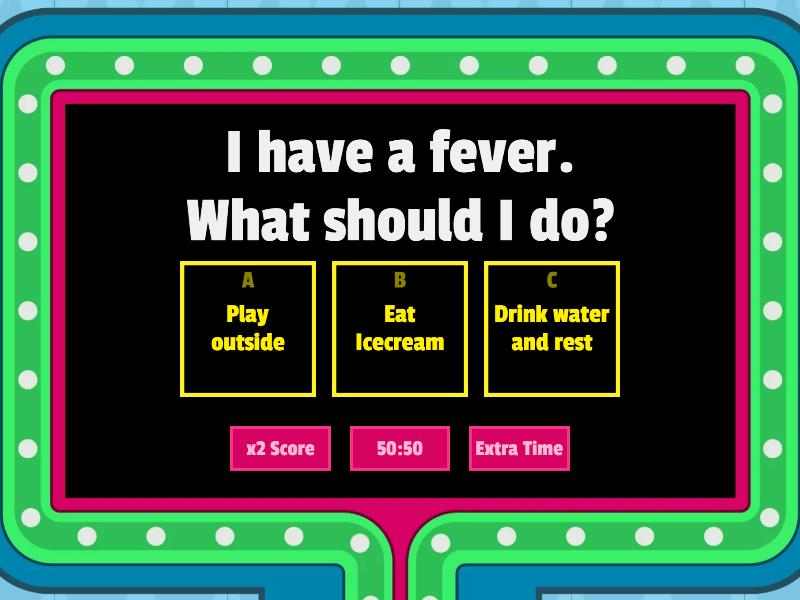 Multiple Choice - Gameshow quiz