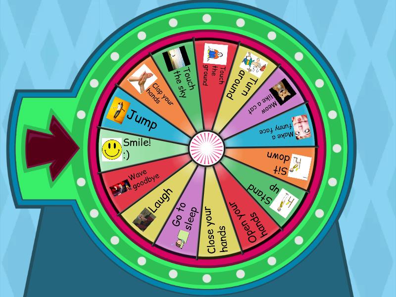 Simon Says! - Random wheel