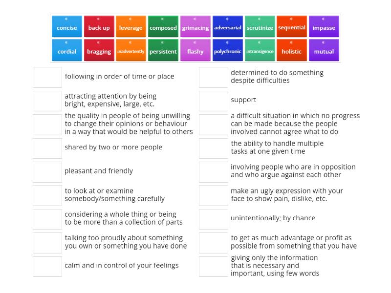 Negotiation. France - Match up