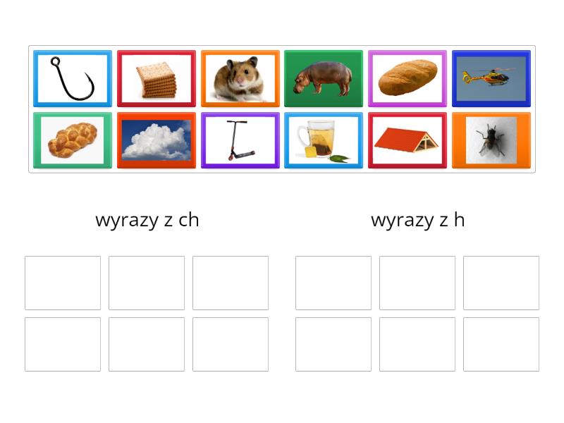 Ch czy h? - Group sort