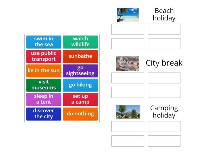 Tourism - Group sort