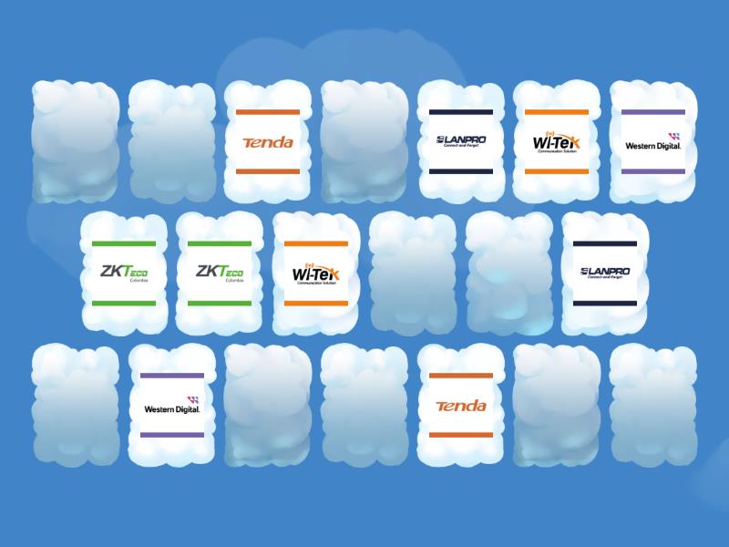 Encuentra las parejas de logos - Matching pairs