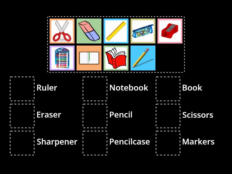 Classroom Objects - Match up