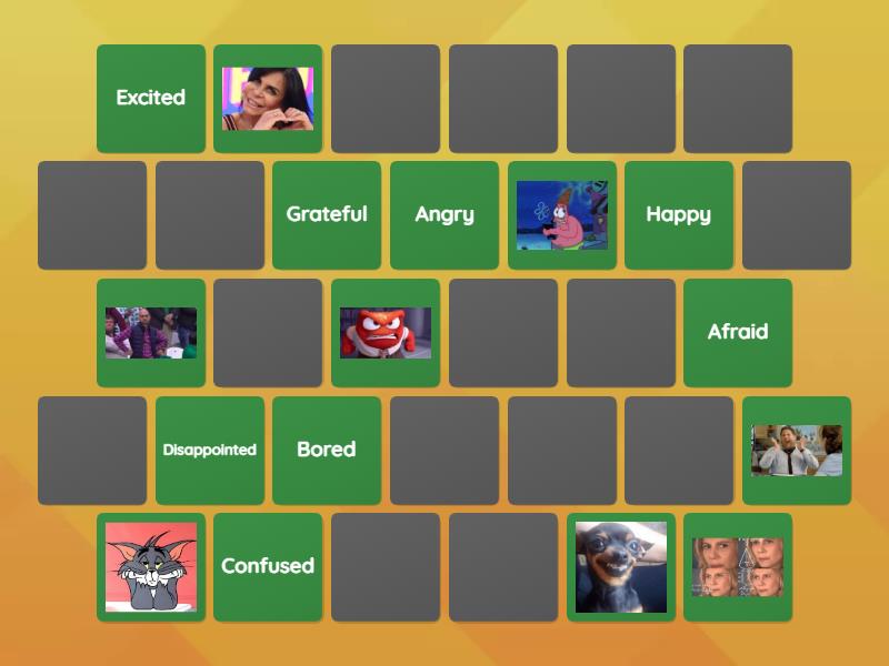 Feelings with memes - Matching pairs