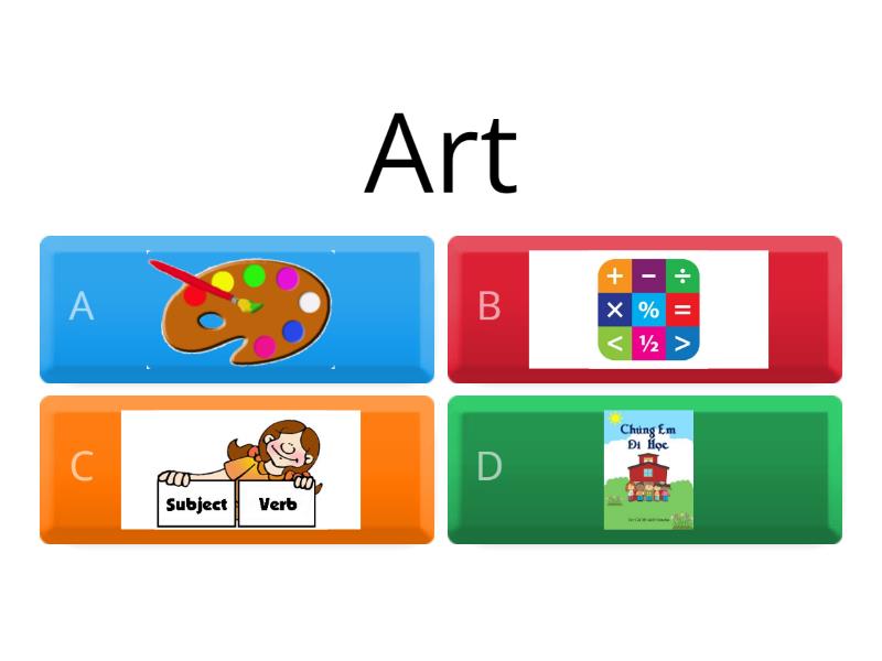 F&F 4 - U4 - Subjects 1 - Quiz