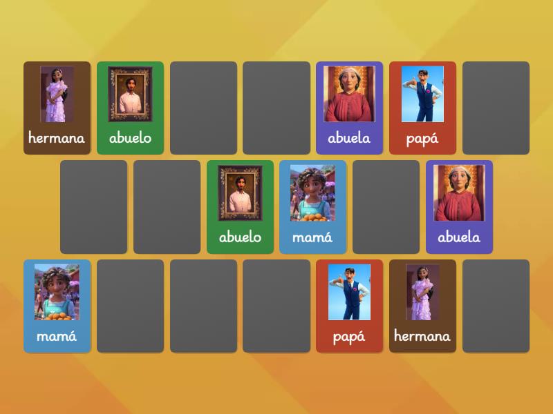 Encanto Family - Matching pairs