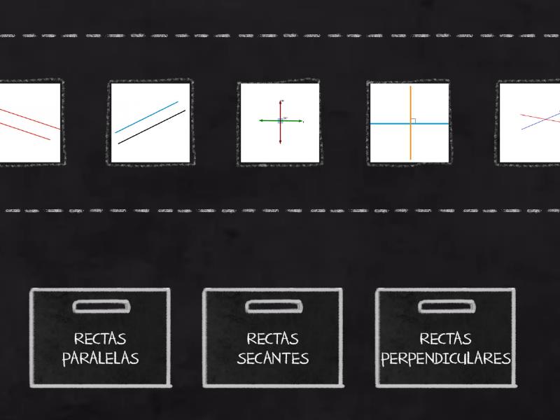 TIPOS DE RECTAS - Clasificación rápida
