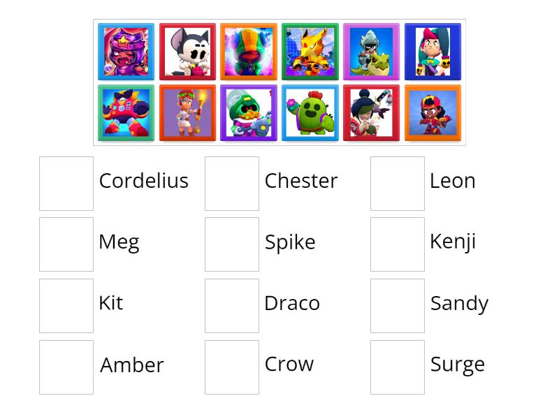 ALL Legends In Brawl Stars - Match up