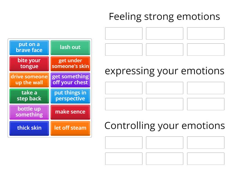 Idioms RM Unit 1 - Group sort