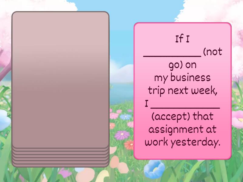 Mixed Conditionals - Speaking cards