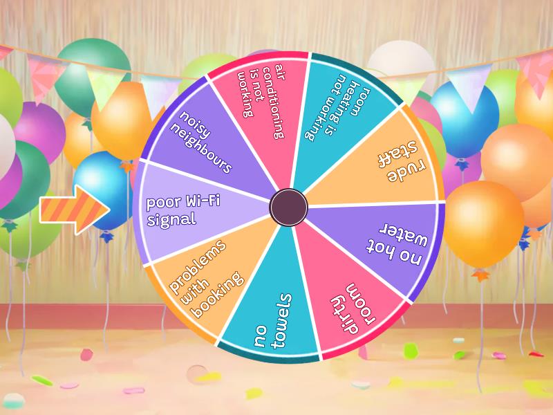 Problems - Spin the wheel