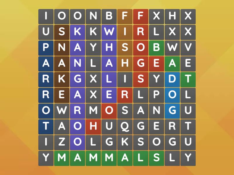 grade 5 word search - Wordsearch