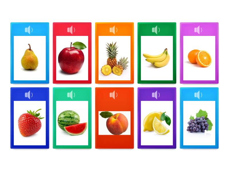 FRUIT - Flip tiles