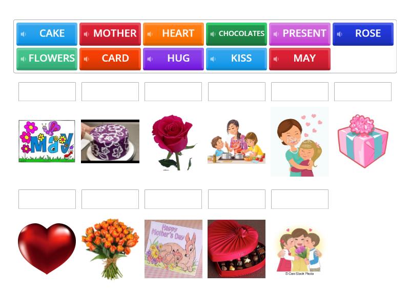 MOTHER'S DAY - Match up