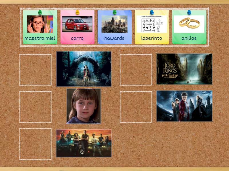 ¿Que pelicula es? - Match up