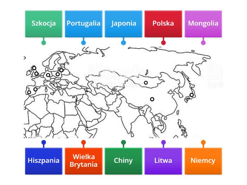 mapa EuroAzji - Labelled diagram