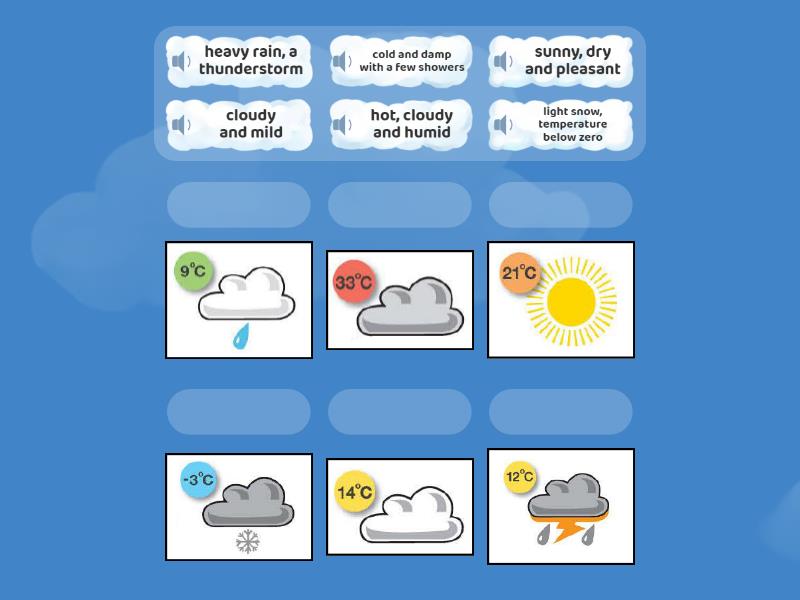 Weather match - Match up