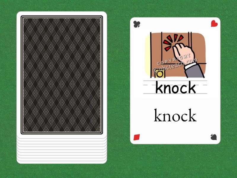 Kn phonics +sounds - Speaking cards