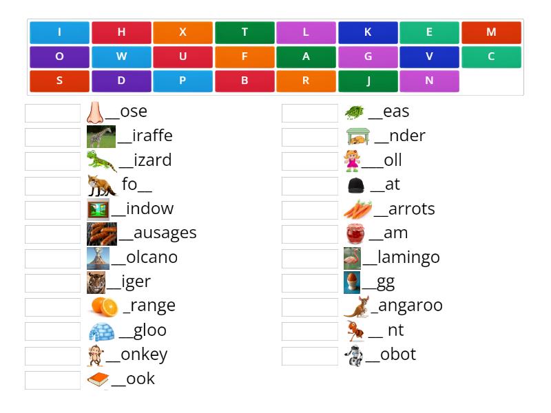 Super Alphabet Book. Quick Minds 1. - Match up
