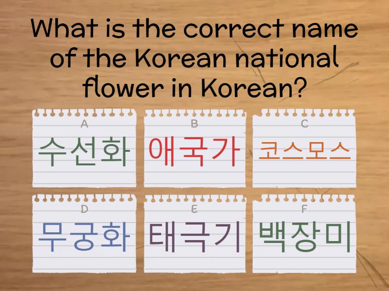 Basic Facts about Korea - Quiz