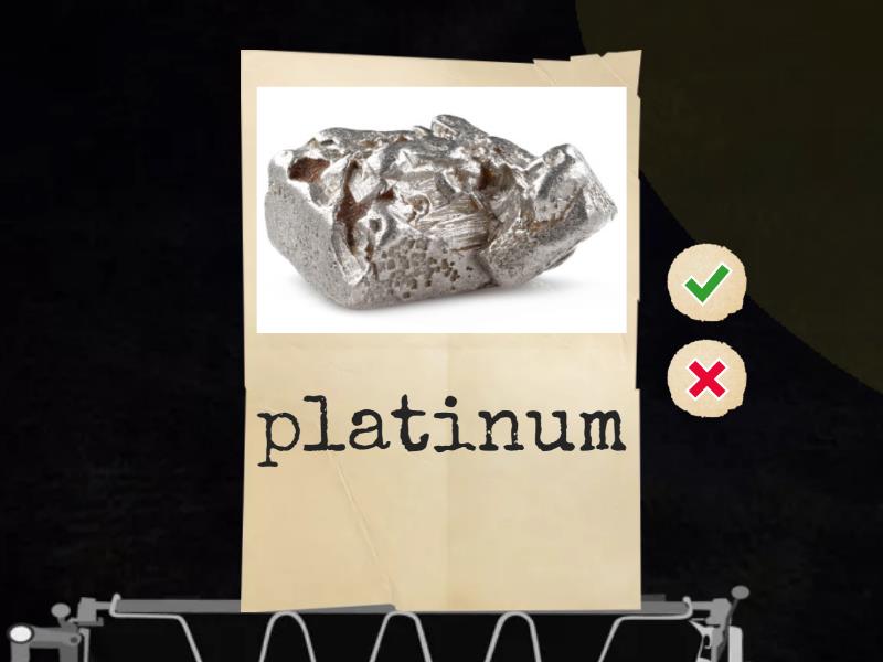 METALS - Flash cards