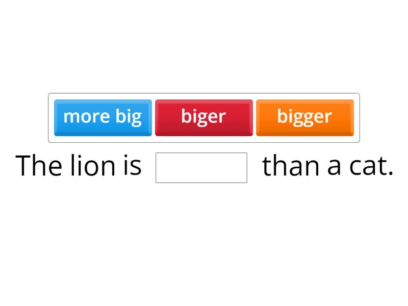 Comparative and Superlative short adjectives - Missing word