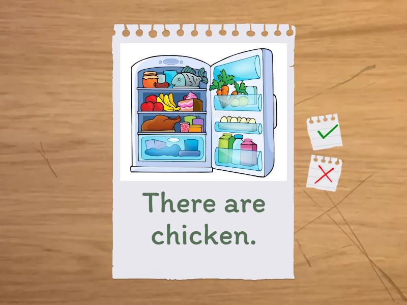 Describe a fridge - Flash cards