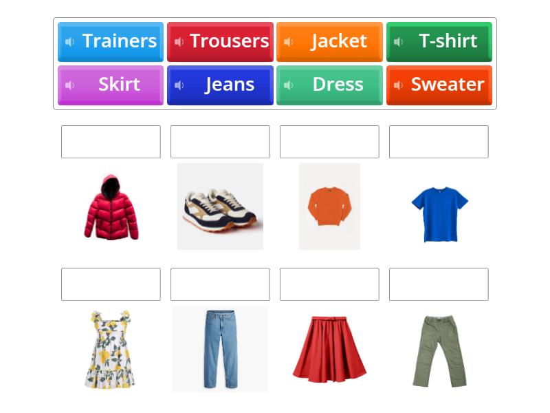 Clothes - Match up