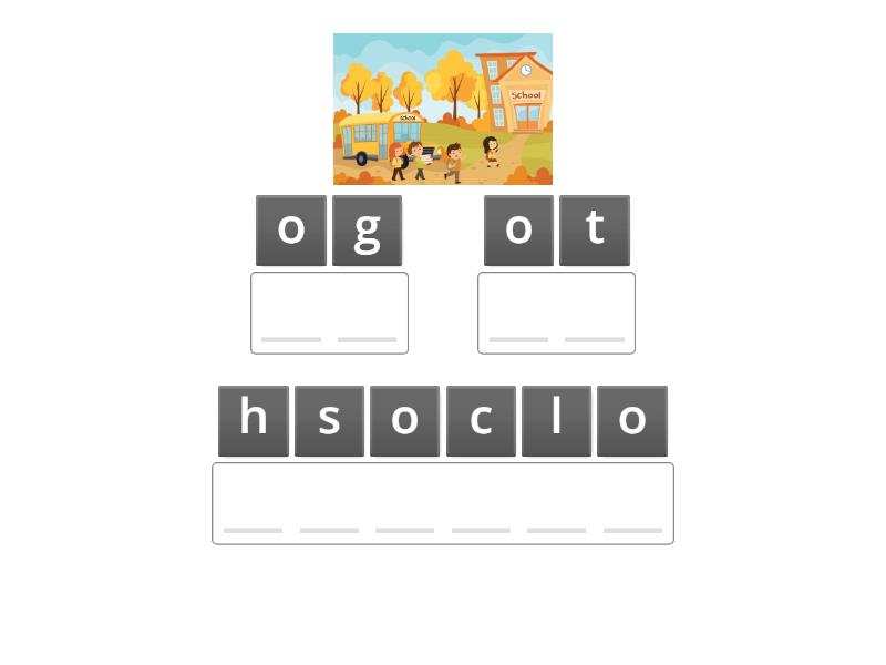 smiling sam 2, unit 6, doing things - Anagram